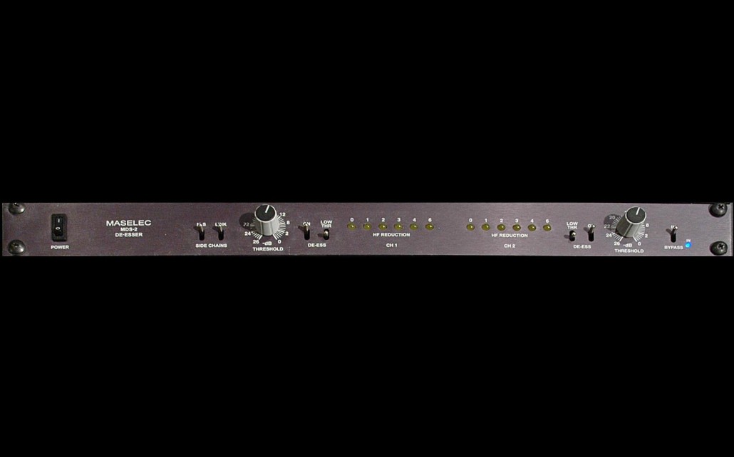 TRUTONE MASTERING LABS | Maselec MDS-2 De-esser - TRUTONE MASTERING LABS